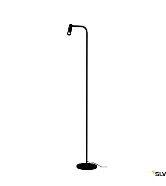 KARPO FL, LED podna svetiljka, crna, 3000K