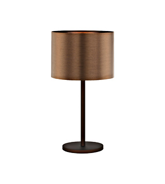 Stona lampa "Saganto Pro" E27 60W braon/braon-bakar