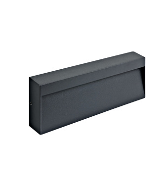 Lasse LED zidna svetiljka 6W 3000K 400lm, IP54, antracit
13 WALL & CEIL LED