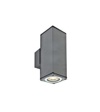 GARO III zidna svetiljka 2x10W MR16 2xGU10 IP54 siva
12 WALL & CEILING