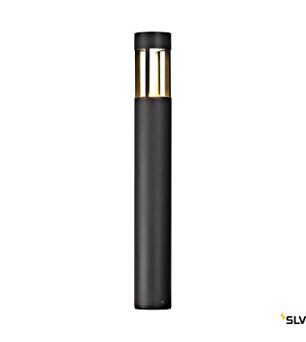 SLOTS 300 stubna svetiljka, antracit, 9W LED,toplo bela