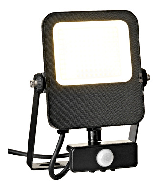 CAPRI LED Basic 50W, 5500lm, 3000K, senzor, IP65, crna
LED reflektor, IP65, sa senzorom, 230VAC, do 10h, 170-300VDC pogodno