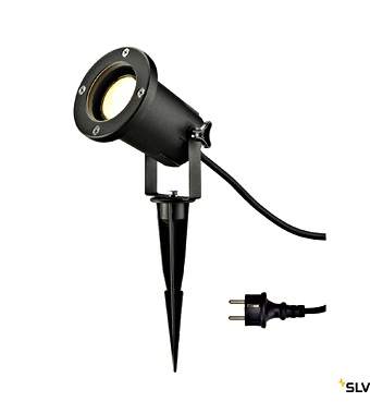 Spoljna svetiljka NAUTILUS SPIKE crna IP65 GU10