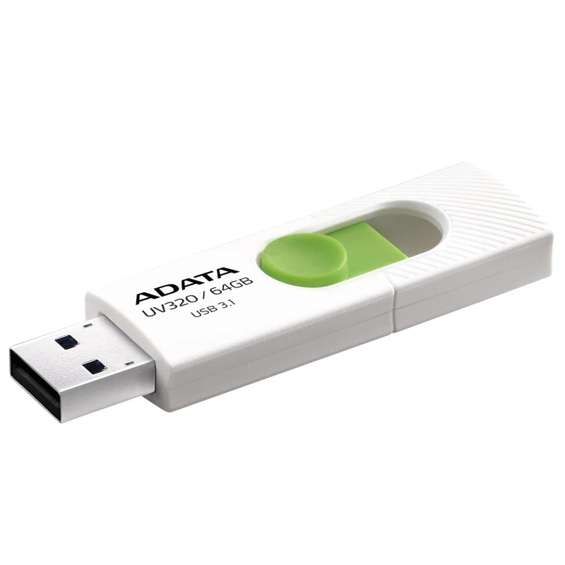 Adata 64GB UV320 (AUV320-64G-RWHGN) USB flash memorija belo zelena