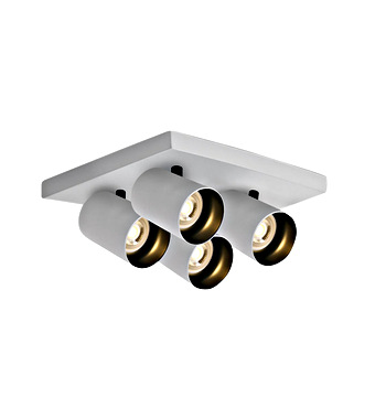 Acrux 4x10W 100-240V GU10 IP20 bela
Plafonska svetiljka LED