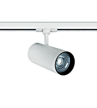 Adela-C 20W LED 2400lm 3000K 38° 230V IP20 bela
Unutrašnja trofazna šinska spot svetiljka, kompletno sa driverom