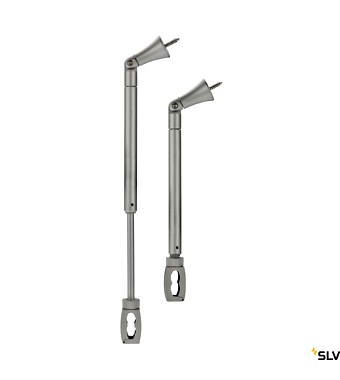 Podesivi EASYTEC II plafonski držač, srebrnosivi