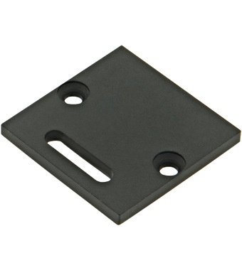 Profile cap TBR flat with slotted hole crna