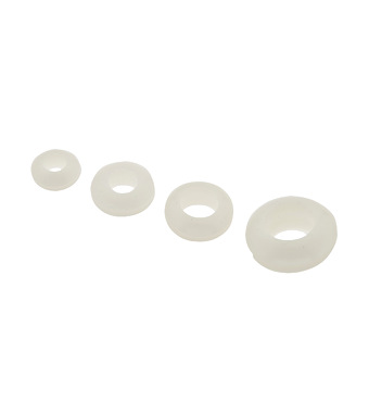 Gumena uvodnica za kabl, bele boje 10mm/8mm
