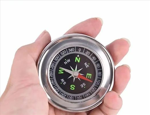 Metalni kompas za prezivljavanje