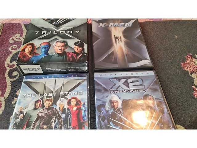 X-men trilogy 3DVDa