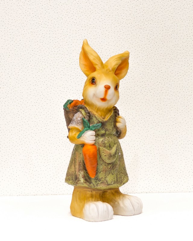 Uskršnja dekoracija - BUNNY WITH BASKET/TOOL 7151 38cm - N39