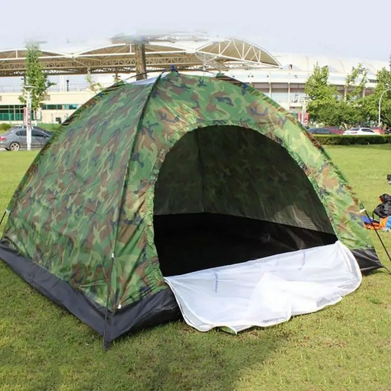 Maskirni šator za kampovanje