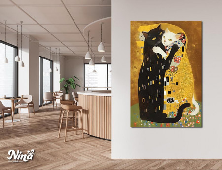 Gustav Klimt Kitty RP093