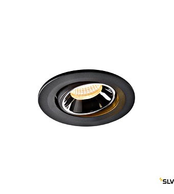 NUMINOS® MOVE S 690lm 250mA 20° 927 crno/hrom
LED ugradna plafonska svetiljka