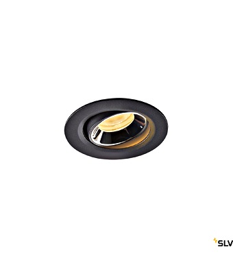 NUMINOS® MOVE XS 650lm 200mA 40° 927 crno/hrom
LED ugradna plafonska svetiljka