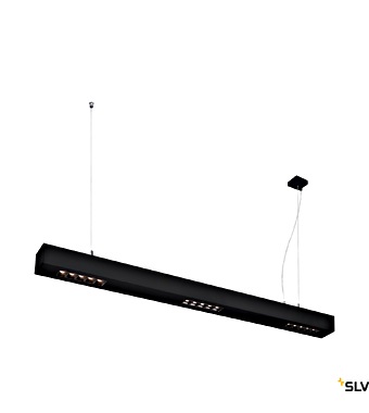Q-LINE PD, LED viseća svetiljka, 1m, BAP, crna, 3000K