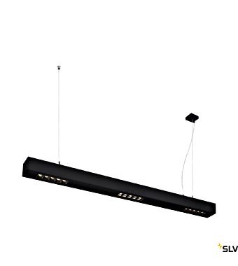 Q-LINE PD, LED viseća svetiljka, 1m, BAP, crna, 3000K