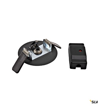 FITU ugradna rozetna W 230V LED IP20 crna