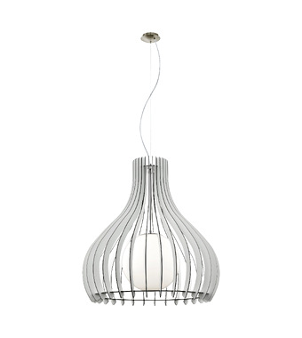 Visilica "Tindori" Ø1000 60W bela IP20