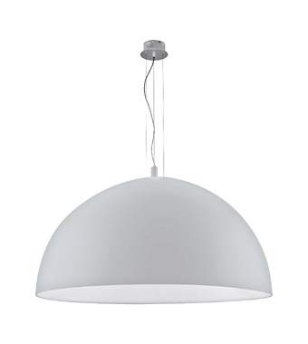 Viseća svetiljka "Gaetano" 3 x 60W srebrna IP20