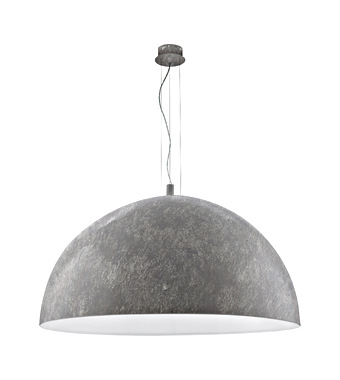 Viseća svetiljka "Gaetano" 3 x 60W betonsiva IP20