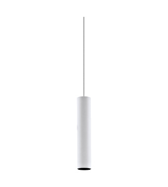 Tortoreto visilica 40W Ø100mm x HM600 beli IP20
Cilindrična viseća plafonska svetiljka