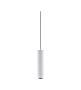 Tortoreto visilica 19W 2700K Ø100mm x H400mm beli IP20
Cilindrična viseća plafonska svetiljka