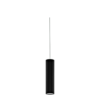 Tortoreto visilica 19W 2700KØ100mm x H300mm crni
Cilindrična viseća plafonska svetiljka