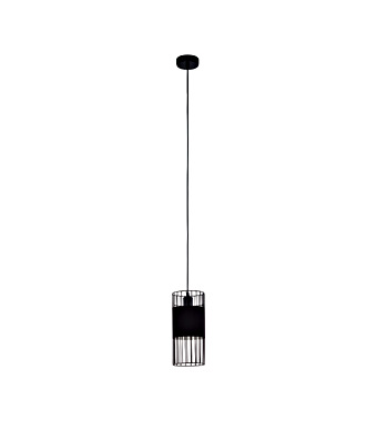 Shilton HL visilica 60W, tekstil spolja crni, unutra beli
Metal wire viseća svetiljka