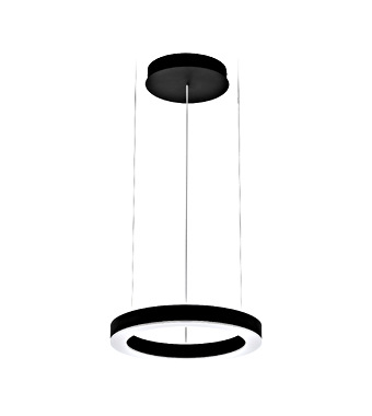 Pastrengo viseća svetiljka 2x 30W 3000K 4284lm IP20
Ovjesna svjetiljka (tip 1), DALI, direkt/indirekt, crna boja Ø500mm