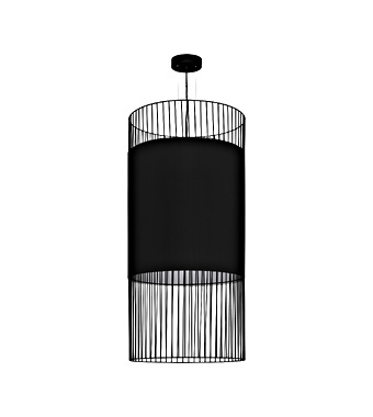 Visilica "Shilton" E27 60W crna