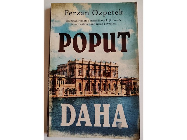 Poput daha - Ferzan Ozpetek