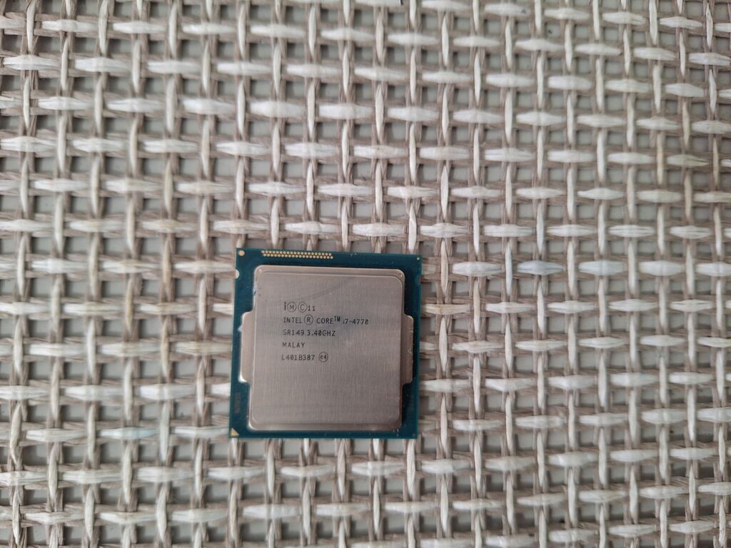 Intel I7 4770/ 3.40Ghz/ 9mb/1150  Procesor ocuvan i u potpunosti