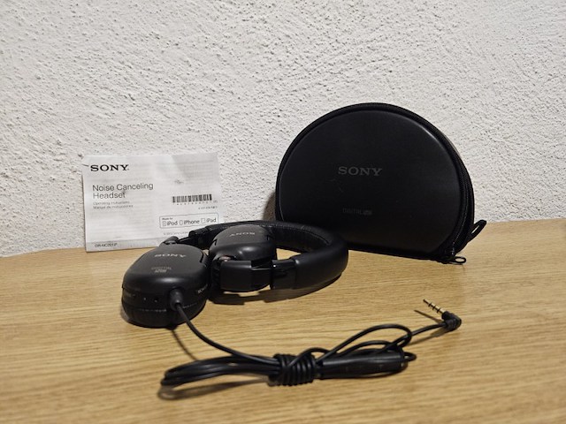 Audio slusalice Headphones Sony MDR-NC200D Noise Cancel