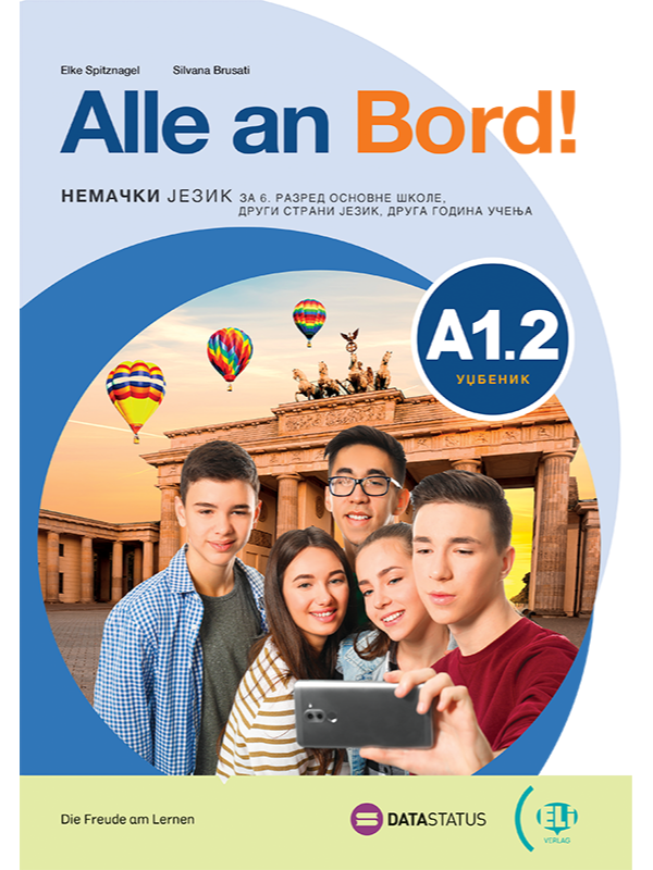 Alle an bord A1.2: nemački jezik za šesti razred, udžbenik