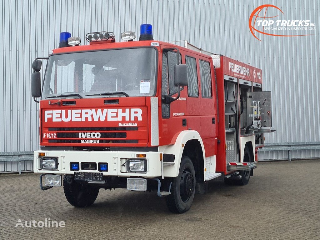 IVECO 135 E22 4x4 -1.600 ltr -Feuerwehr, Fire brigade - Expeditie, Cam vatrogasno vozilo