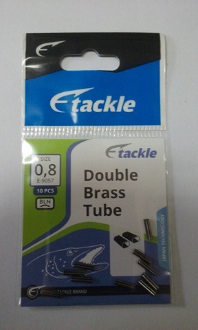 E-tackle Double Brass Tube E-9057