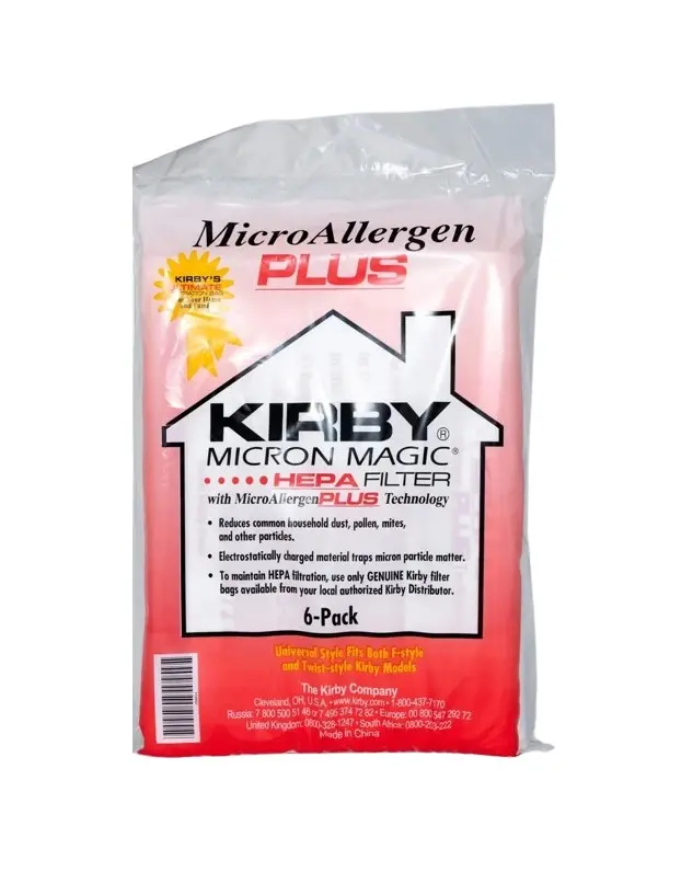 KIRBY Kese za Kirby Allergen Plus, 6 komada