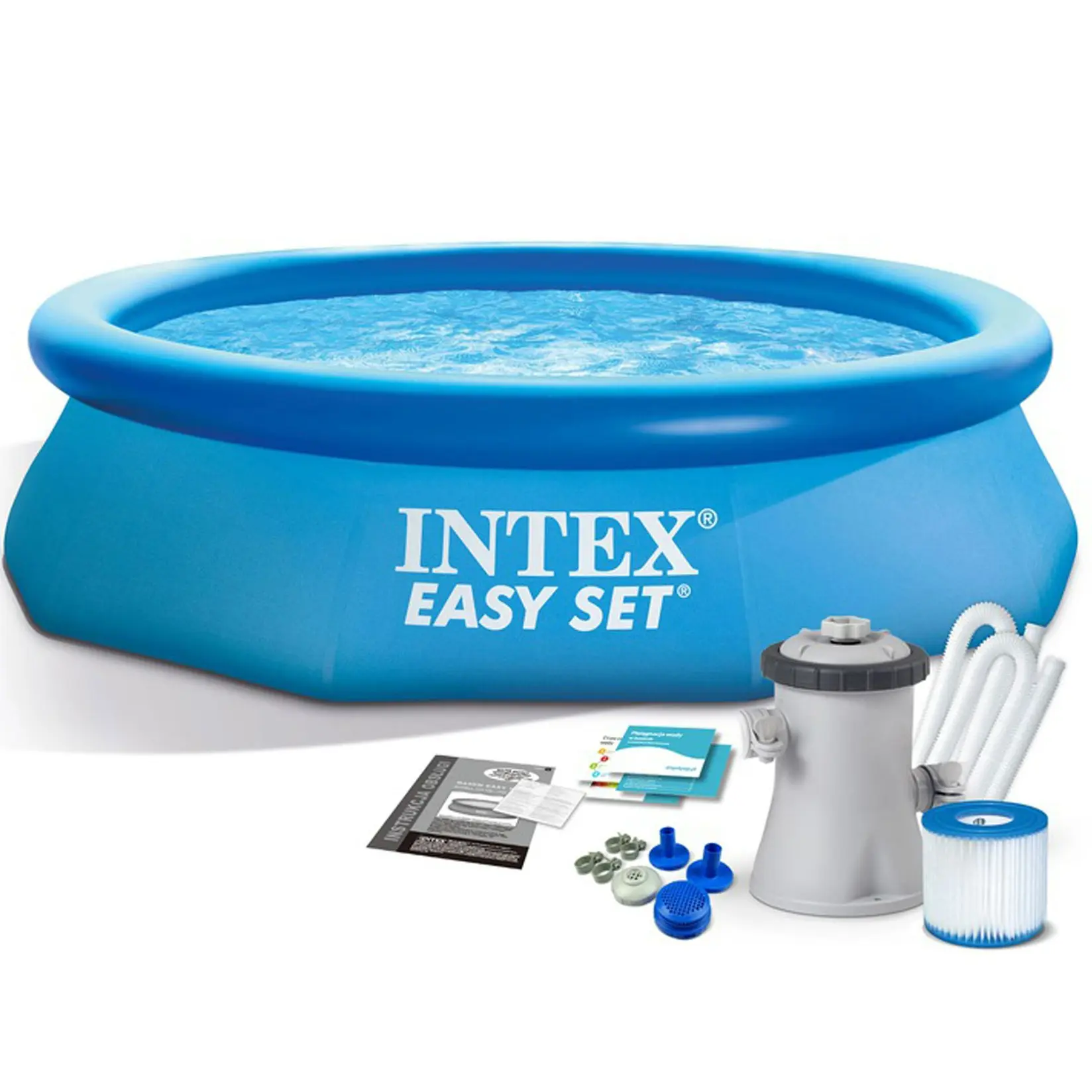 INTEX Easy set Bazen okrugli 3.05 x 0.76 (sa pumpom)