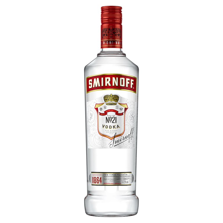 SMIRNOFF Red vodka, 0,7 l