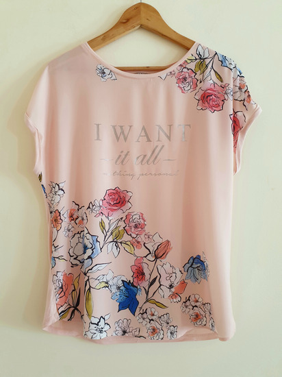 ORSAY floral print bluza (M/L)