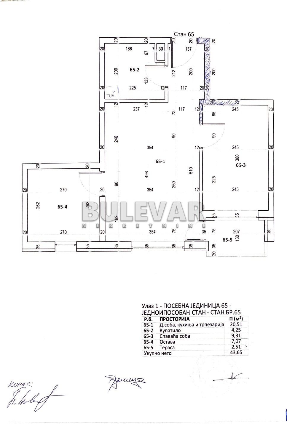 Dvosoban stan, 44 m2, Centar, Zlatibor 1 ID: p-06414