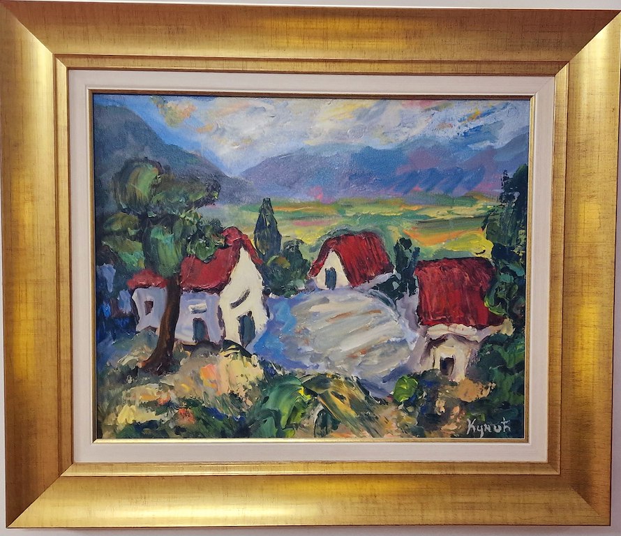 DRAGAN KUNIC   – ULJE NA PLATNU – 70X60CM