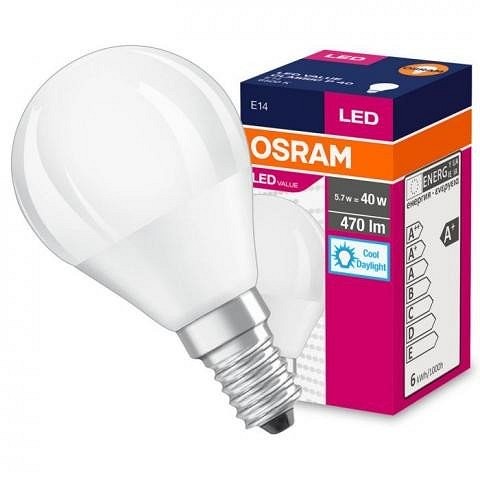 LED SIJALICA E14 G45 5.7W CW OSRAM