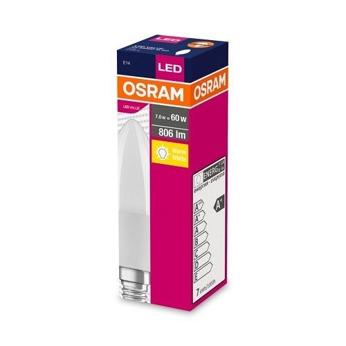 LED SIJALICA E14 C 7W WW OSRAM