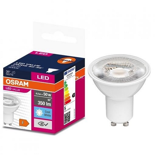 SIJALICA LED GU10 36 5W NW 4000K PRIRODNO BELA OSRAM