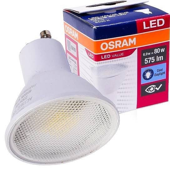 SIJALICA LED GU10 100 6.9W CW 6500K HLADNO BELA OSRAM