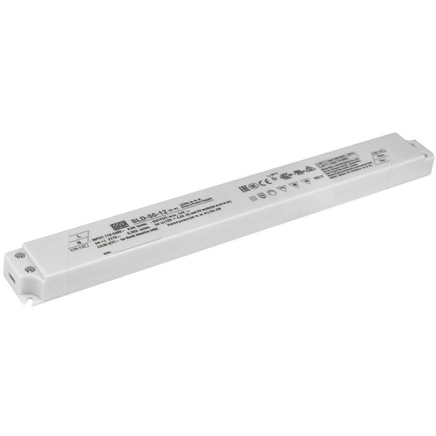 LED NAPAJANJE SLIM 50W 12V IP20 MEAN WELL