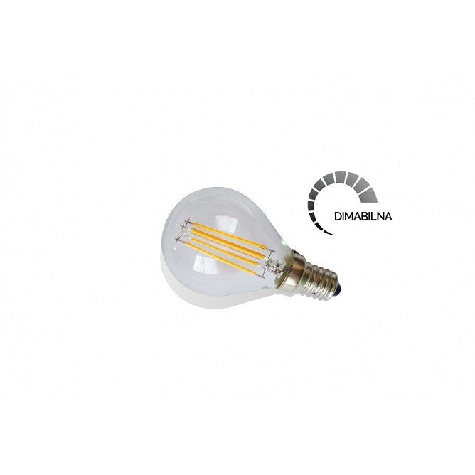 LED SIJALICA FILAMENT E14 G45 4W WW TOPLO BELA BBLINK